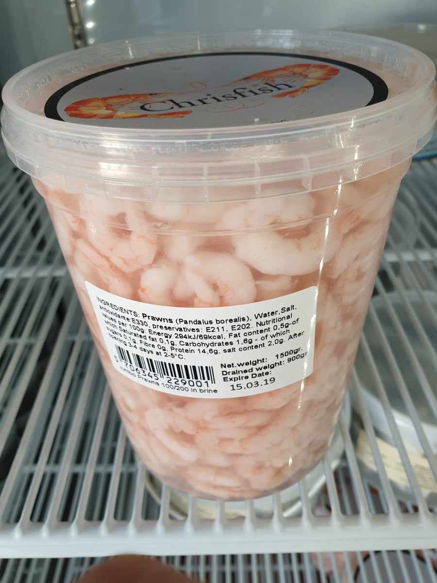 Chilled North Atlantic Cold Water Prawns | Excel Seafoods