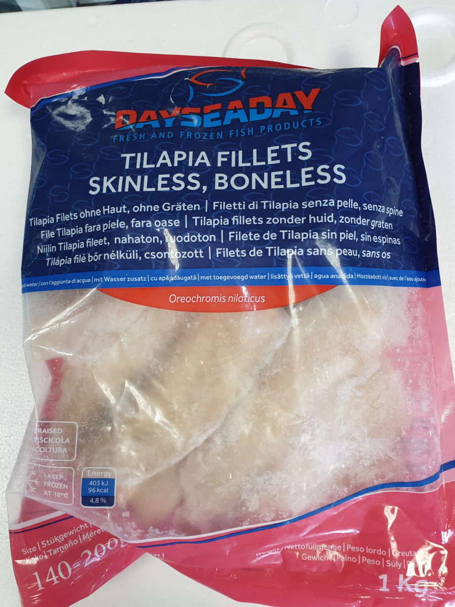 Frozen Tilapia Fillets | Excel Seafoods